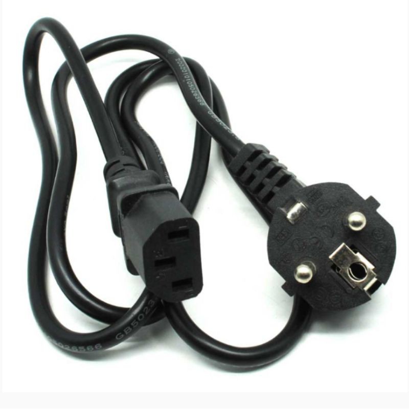 Jual Kabel Power CPU Colokan Standard Adapter 1m 1.5m 3m Computer PC ...