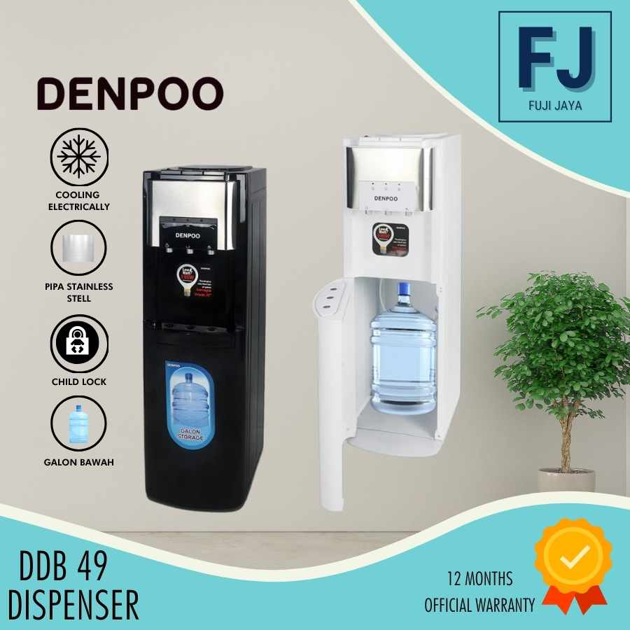 Jual PROMO !! Denpoo Dispenser Standing Galon Bawah Non Kompresor - DDB ...