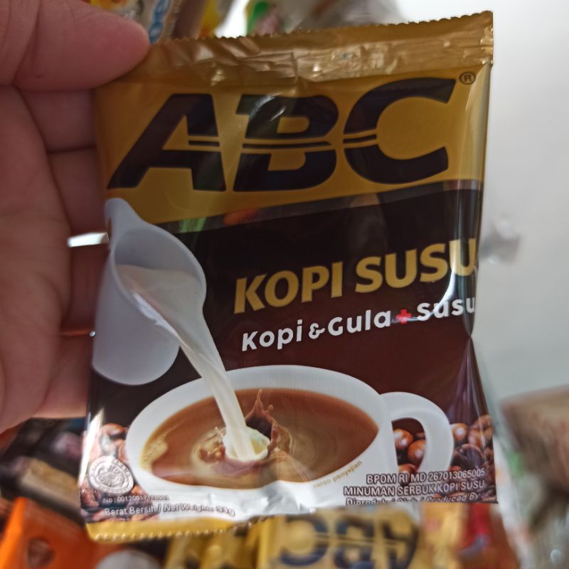 Jual Minuman Kopi ABC Susu Coffee Instant Renceng Isi 10 Pcs | Shopee Indonesia