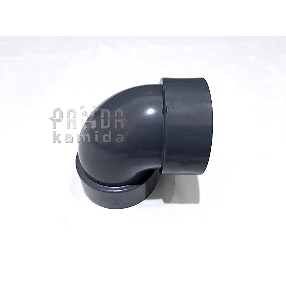 Jual GREST Knee 3" L Pipa 3 inch Knie Keni 3 Elbow PVC 3 inch Paralon | Shopee Indonesia