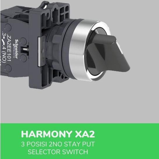 Jual Schneider Electric Selector Switch XA2 22mm 3 Posisi 2NO XA2ED33 ...