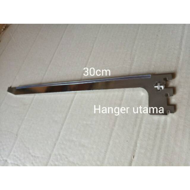Jual Bracket kaca / tatakan kaca Uk 30cm | Shopee Indonesia