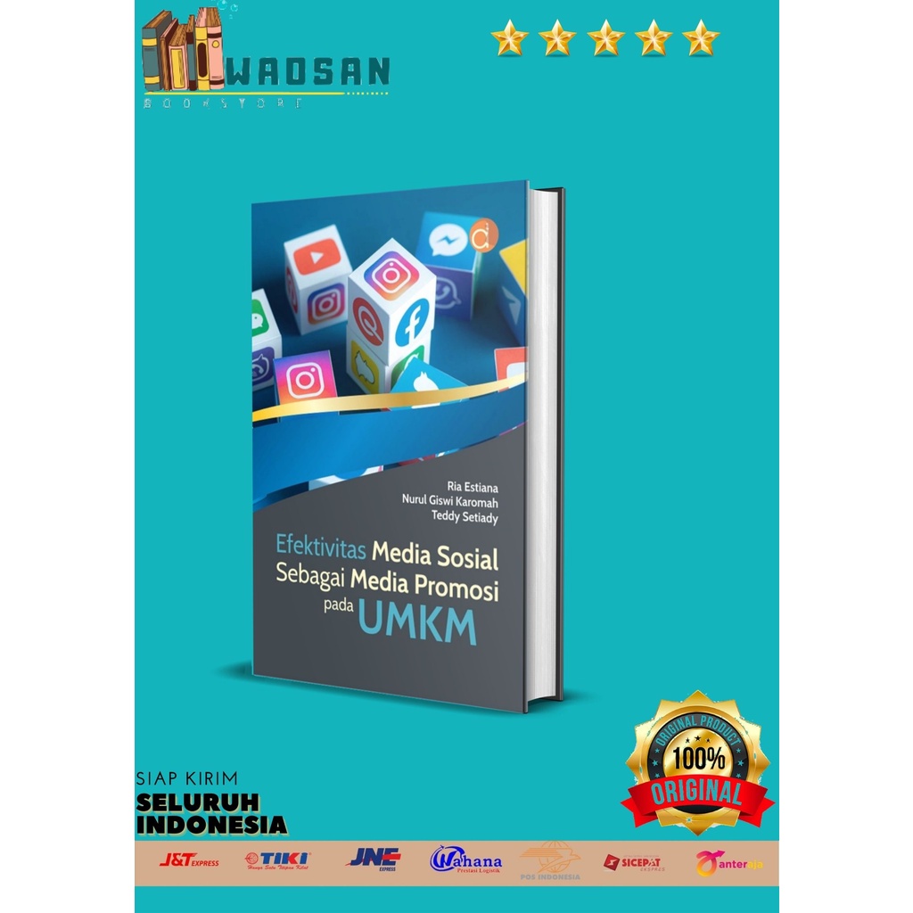 Jual Buku Efektivitas Media Sosial Sebagai Media Promosi Pada UMKM | Shopee Indonesia
