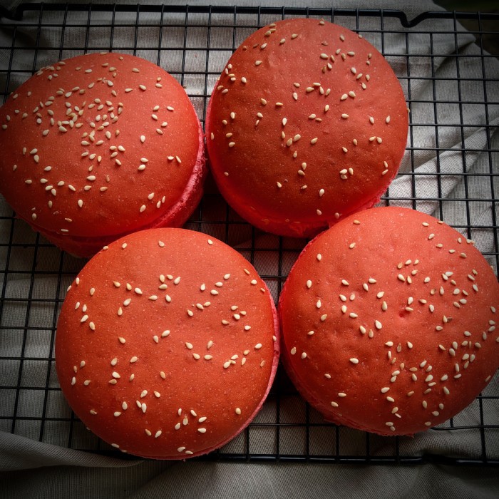 Jual Grandpa's Red Burger Bun 6Pcs | Shopee Indonesia