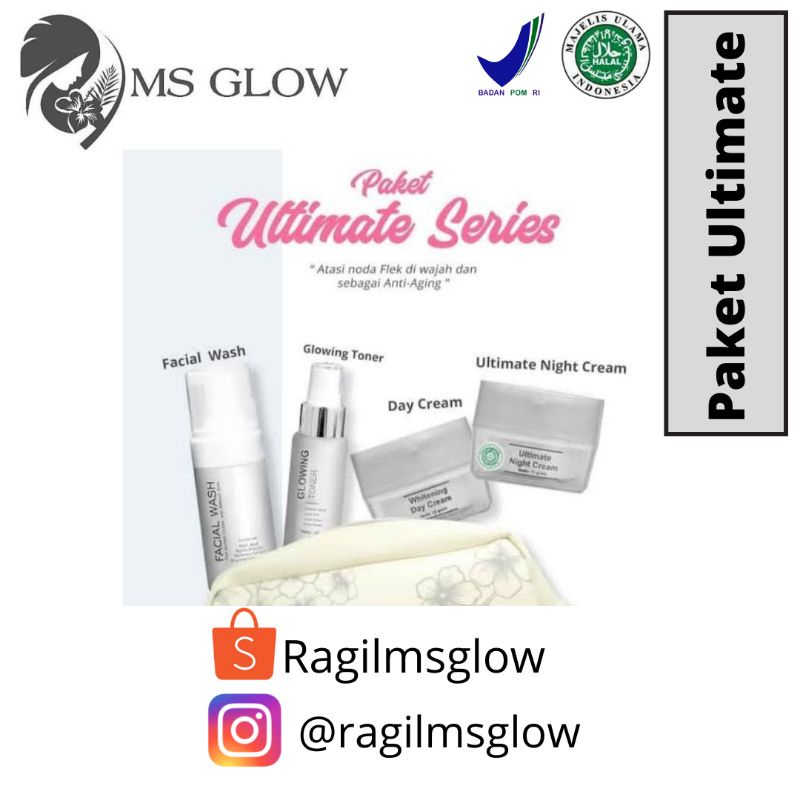 Jual MS GLOW (PAKET ULTIMATE) | Shopee Indonesia