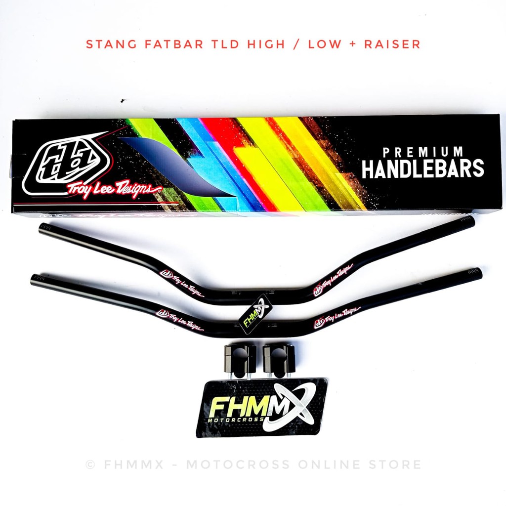 Jual Stang Fatbar Troy Lee Designs Low dan High 5 mili tebal | Shopee ...