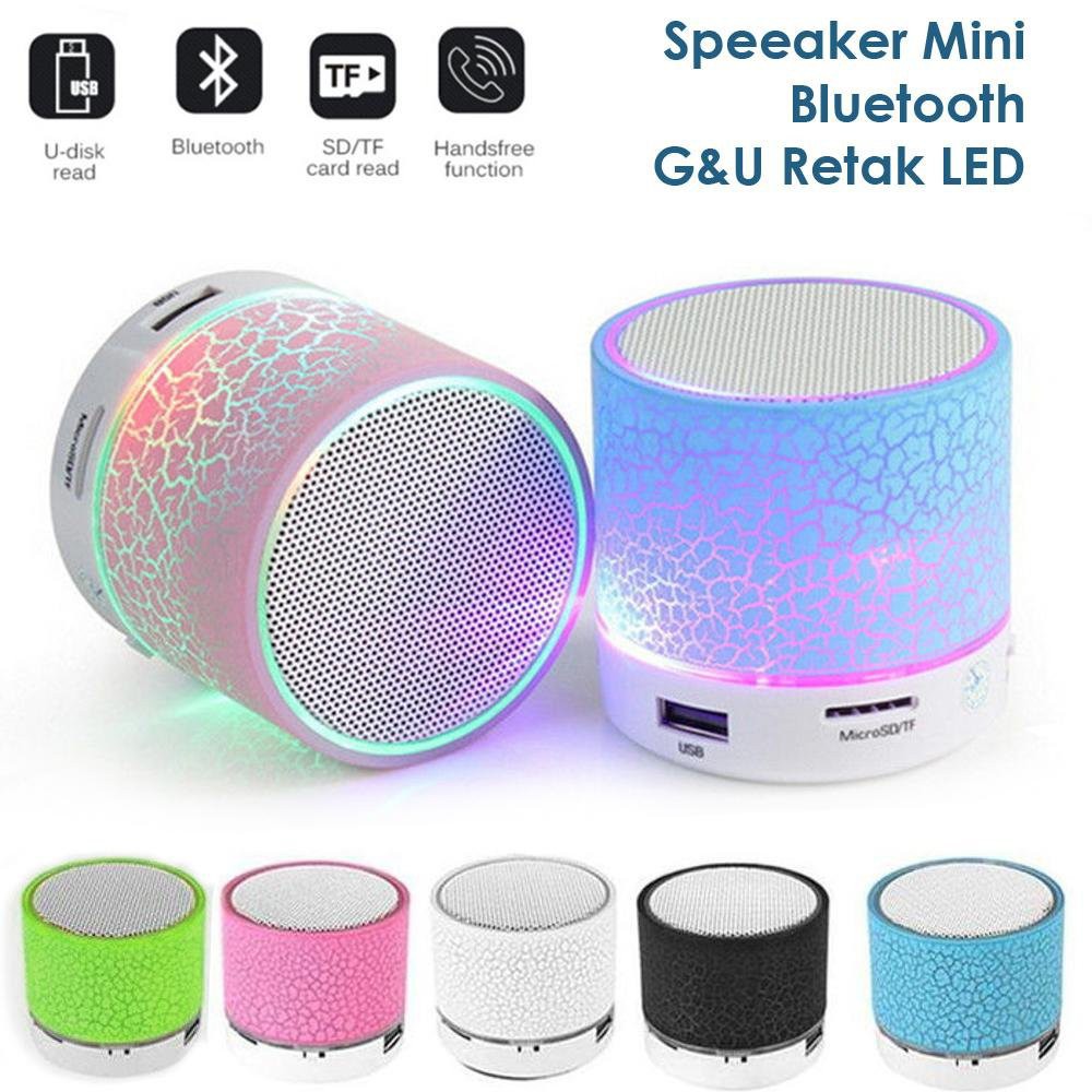 Jual SPEAKER MINI BLUETOOTH MUSIC BOX MOTIF RETAK CORAK WARNA WARNI ...