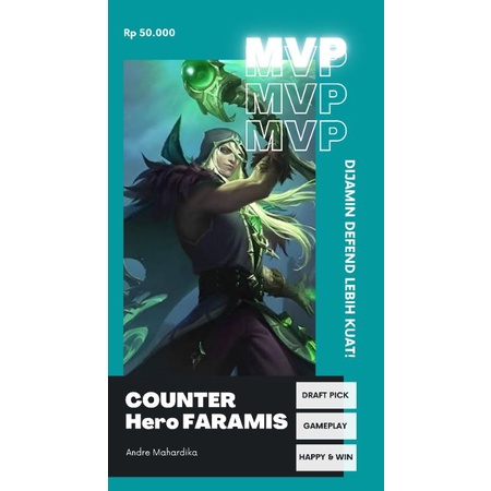 Jual COUNTER HERO FARAMIS BUKU PANDUAN MLBB | Shopee Indonesia