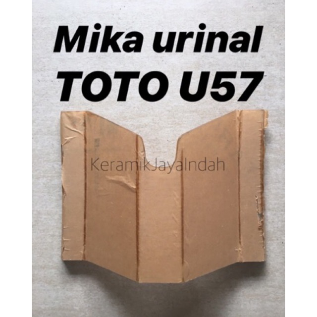 Jual AKRILIK URINAL TOTO U57 SEKAT PARTISI URINOIR PEMBATAS MIKA | Shopee Indonesia