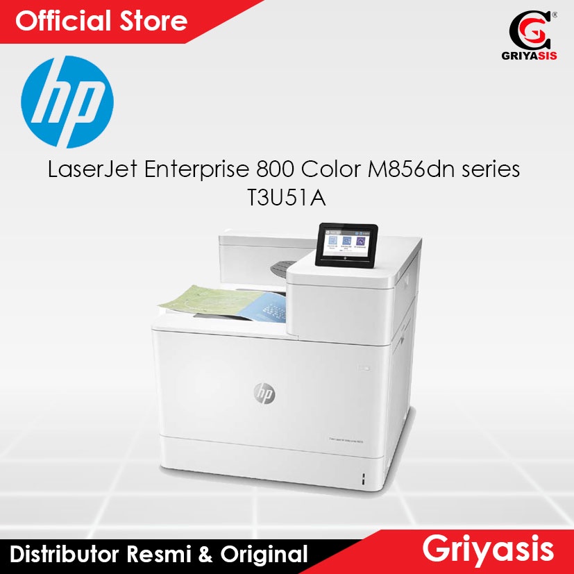 Jual Printer HP LaserJet Enterprise 800 Color M856dn series T3U51A ...