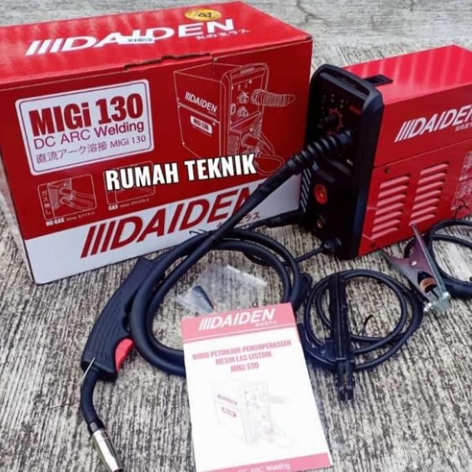 Jual Mesin Las Listrik - Daiden Las Listrik MIG MIGI 130 Co2 - Las ...