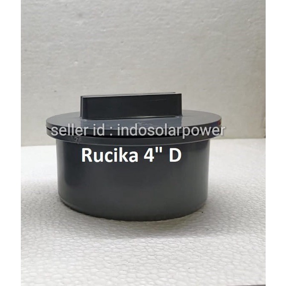 Jual CO clean out PVC dop tutup drat Rucika 4" 4 inch in ada pilihan AW ...