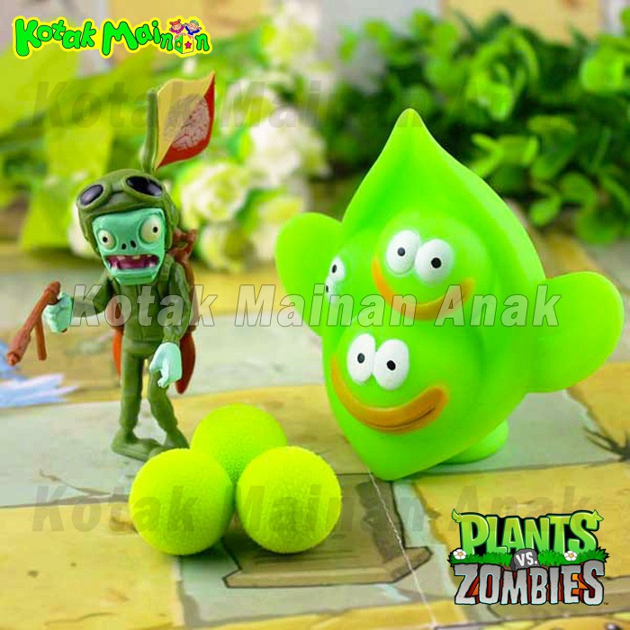 Jual Mainan Anak Plant vs Zombie Tembak Plants Zombies Pea Pod PVZ ...