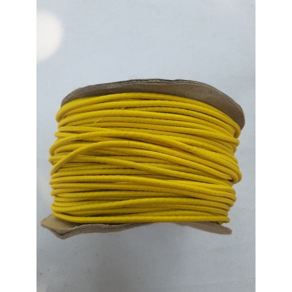 Jual Tali karet bulat 3mm Tali string tali frame tenda Tali elastis ...