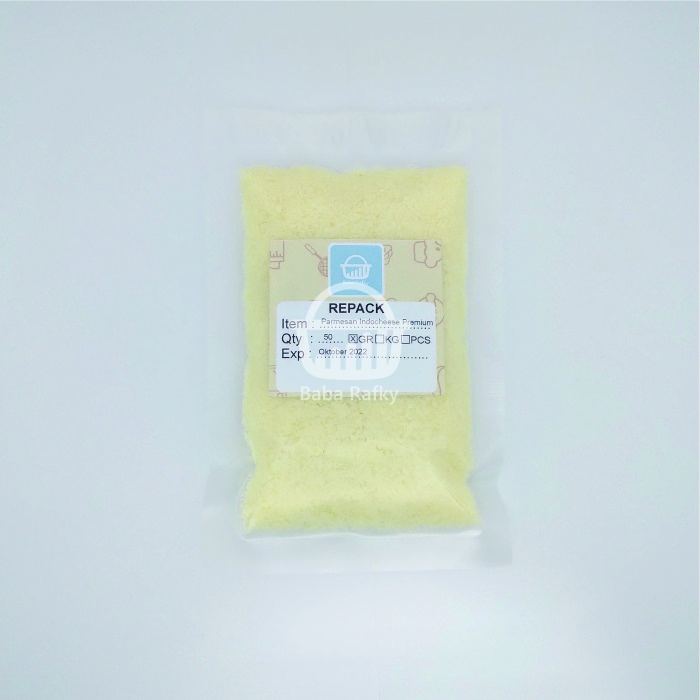 Jual Keju Parmesan Arisha Cheese Premium 50 gram- Keju Halal - Keju ...