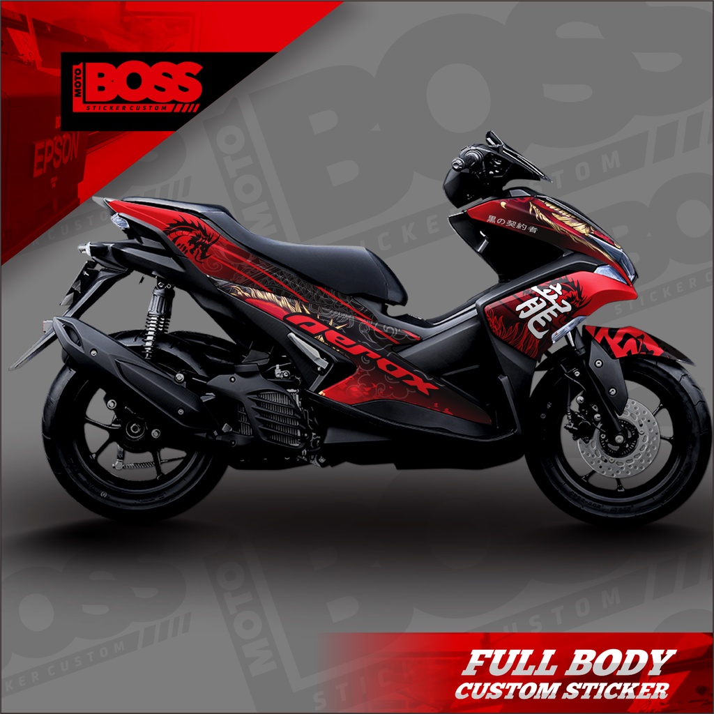 Jual Decal Sticker Stiker Yamaha Aerox 155 Full Body Sticker Decal ...