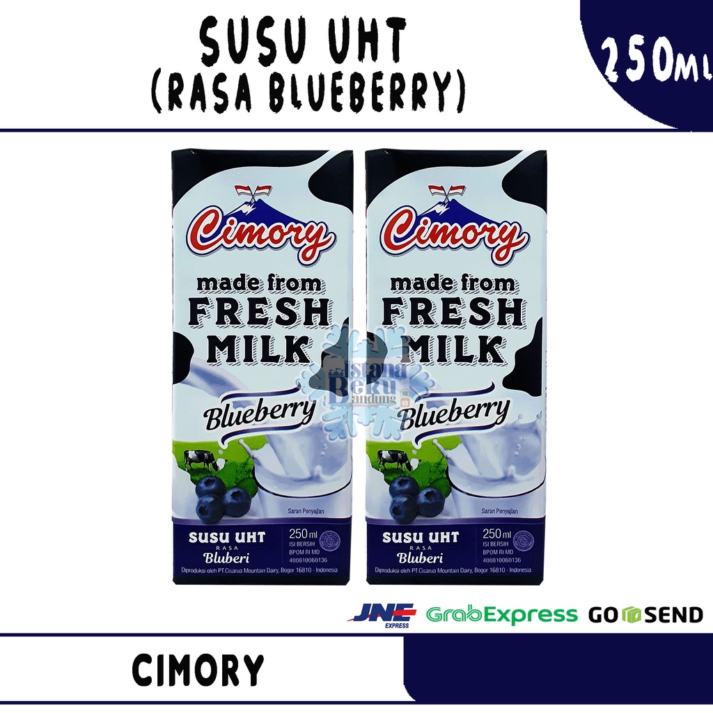 Jual Cimory Susu UHT Blueberry 250ml | Shopee Indonesia