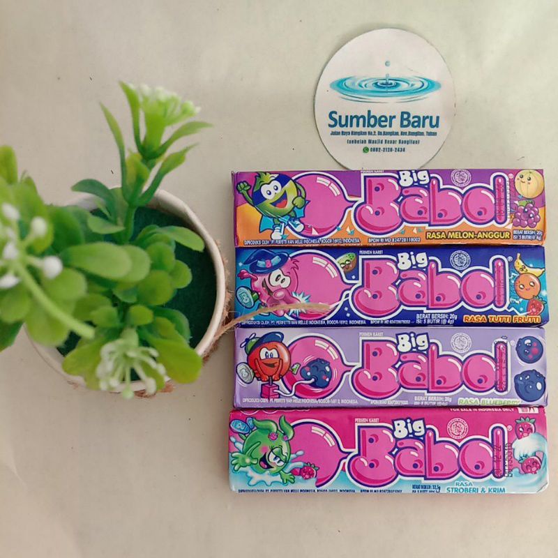 Jual PERMEN KARET /PERMEN KARET BIG BABOL /BIG BABOL /ECER PERMEN KARET ...