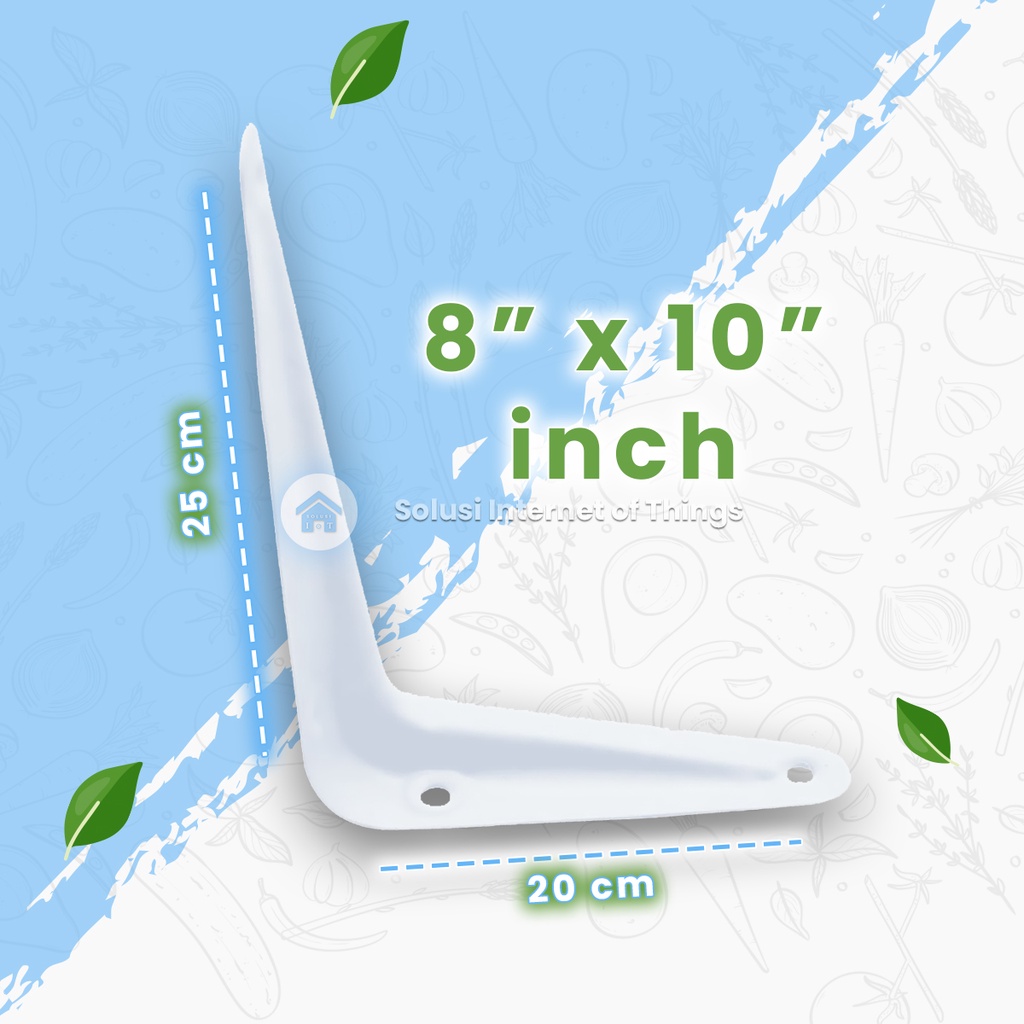 Jual Rak Siku Ambalan Minimalis, Siku Penyangga Ambalan, Shelf Bracket ...