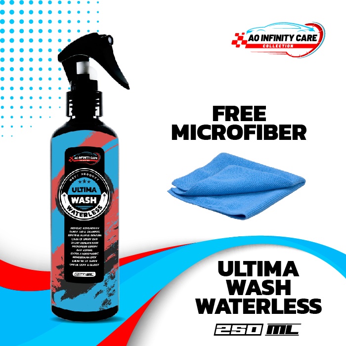Jual Cuci Mobil Tanpa Air, ULTIMA WASH WATERLESS Wax Shine Clean Plus ...
