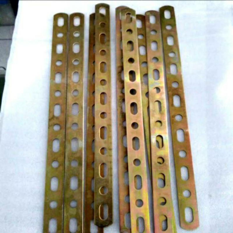Jual besi plat bolong besi sambunqan cover knalpot | Shopee Indonesia