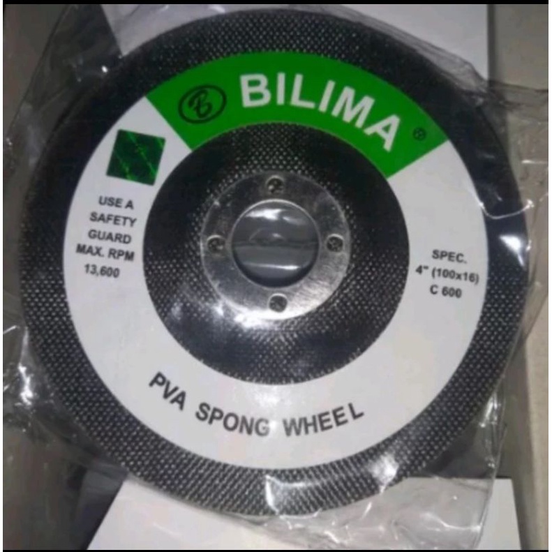 Jual BILIMA PVA SPONG 4 INCH Grinding wheel polishing Glass Concrite GC ...