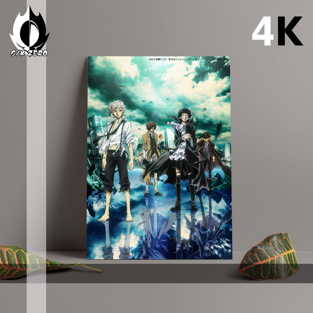 Jual Poster size A3 Anime Paling Lengkap - Bungou Stray Dogs (4K) (bisa ...