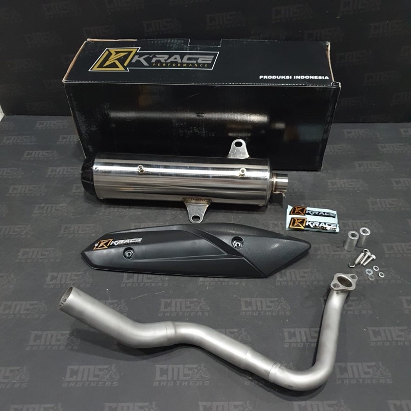 Jual Knalpot Standart Racing K Race KRace Honda PCX 160 Type Sandblast ...