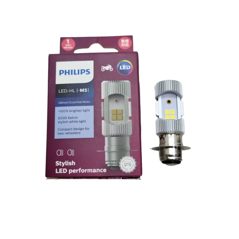 Jual PHILIPS ULITINON ESSENTAIL MOTO LED HL M5 KAKI 1 12 VOLT DC 6 WATT ...