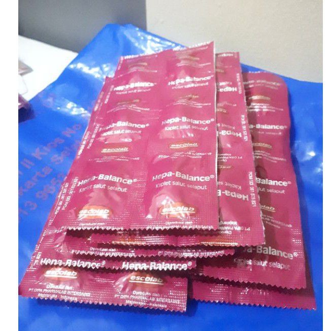 Jual Hepa-Balance hepa balance 1 strip 6 tablet | Shopee Indonesia