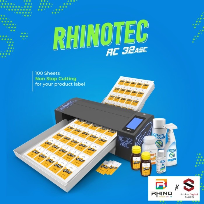 Jual MESIN CUTTING STICKER RHINOTEC AUTO SHEET CUT - 32 ASC | Shopee Indonesia