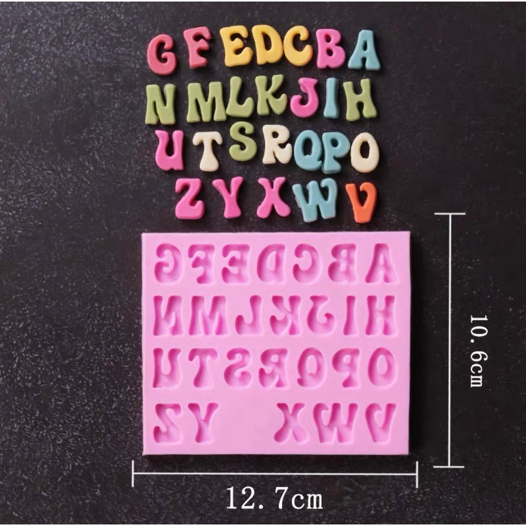 Jual Alphabet Capital Letters Mould | Shopee Indonesia