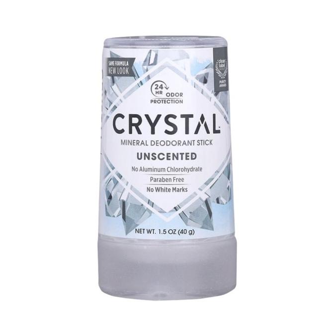 Jual Crystal Body Deodorant, Mineral Deodorant Stick, Unscented 40G ...