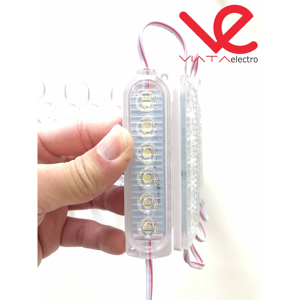 Jual LED ULTRASONIC 6 MATA 12 &24V LED KOTAK TRUK LED MODUL 6 MATA ...