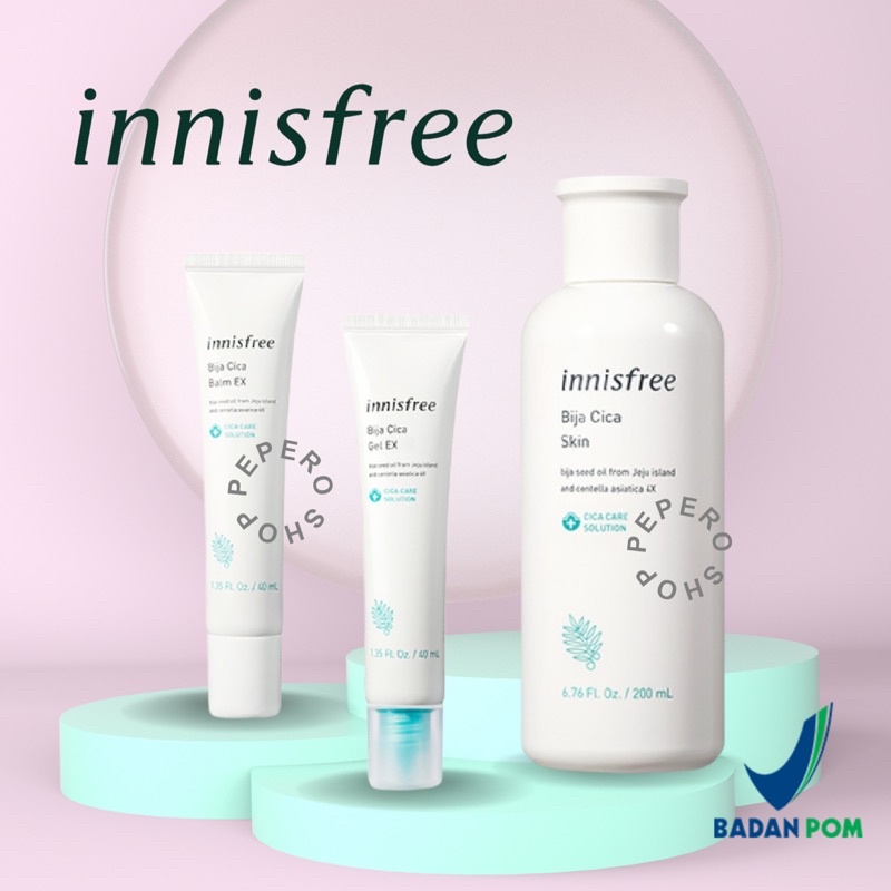 Jual INNISFREE Bija Cica Series - Gel | Skin | Balm | Shopee Indonesia