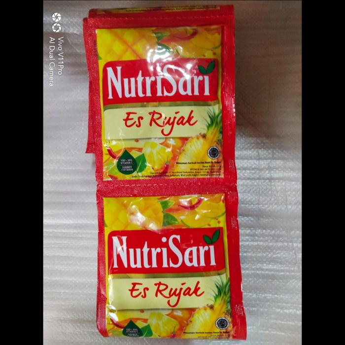 Jual Nutrisari Sachet Rasa Es Rujak 1 Renceng isi 10 Sachet | Shopee ...