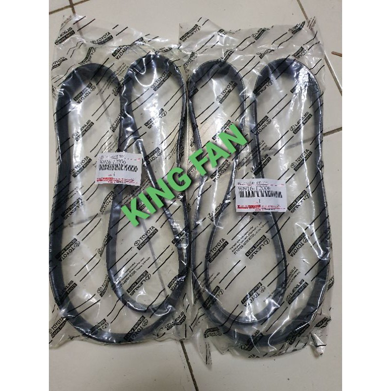 Jual FAN BELT/ FAN BELT INNOVA DIESEL HILUX FORTUNER DIESEL ORIGINAL ...