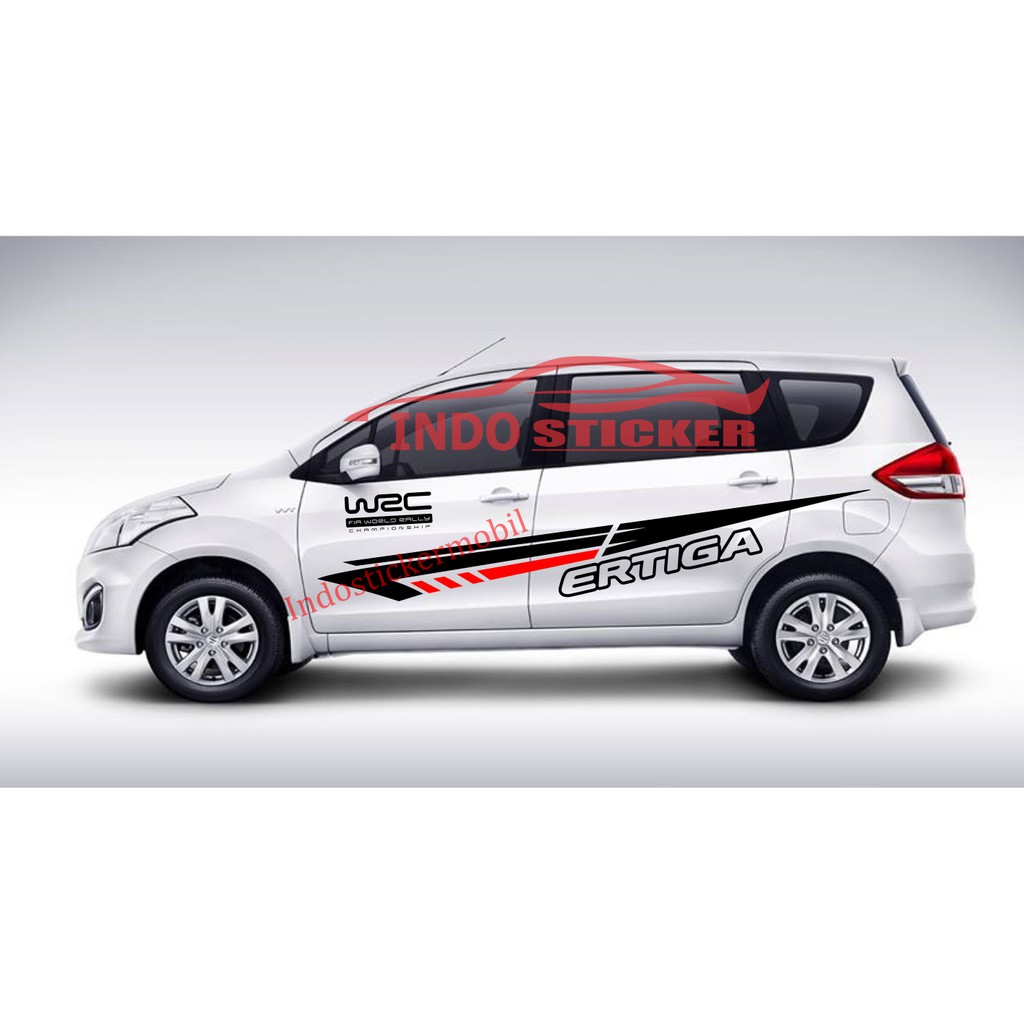 Jual stiker mobil ertiga sticker list Suzuki ertiga keren | Shopee ...