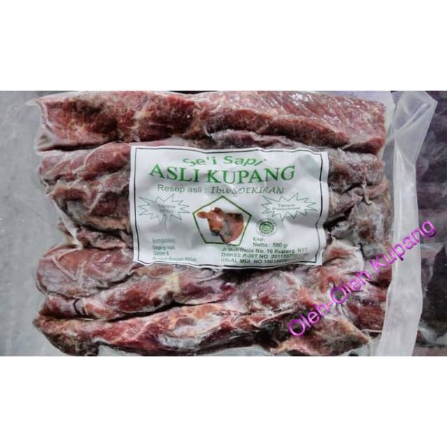 Jual Sei Sapi / Sapi Asap asli Kupang (NTT) resep Ibu SOEKIRAN 1/2 kg ...