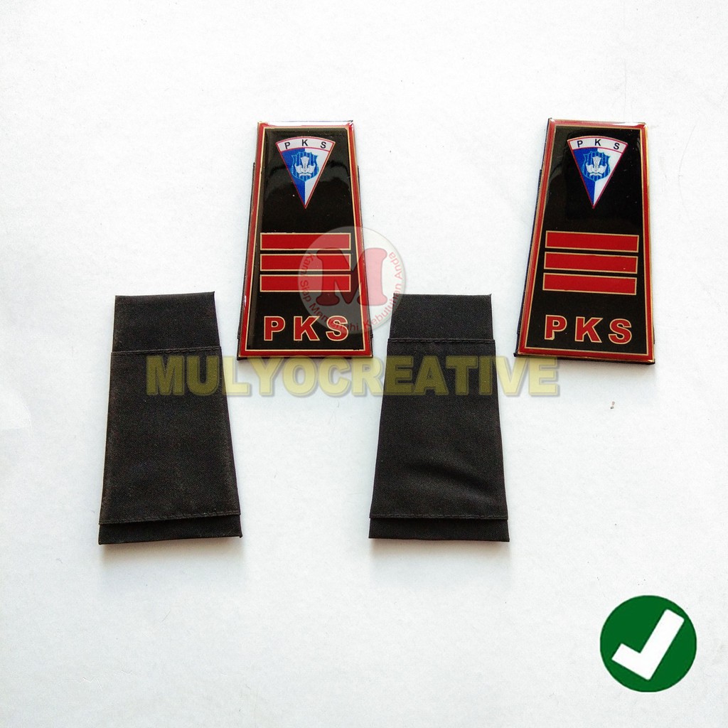 Jual Evolet Logo PKS Strip 3 Murah - Evolet Tanda Pundak Custom Murah ...