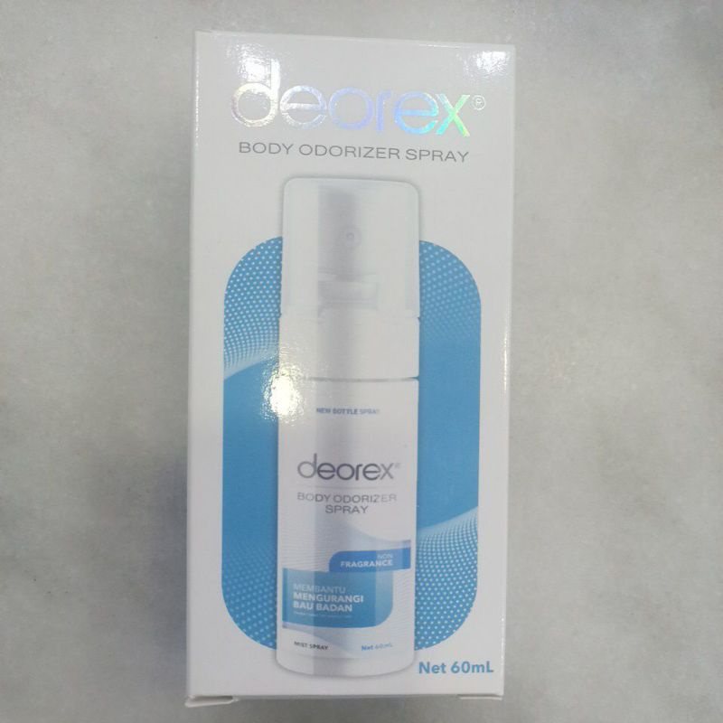 Jual DEOREX BODY ODORIZER SPRAY 60ML | Shopee Indonesia