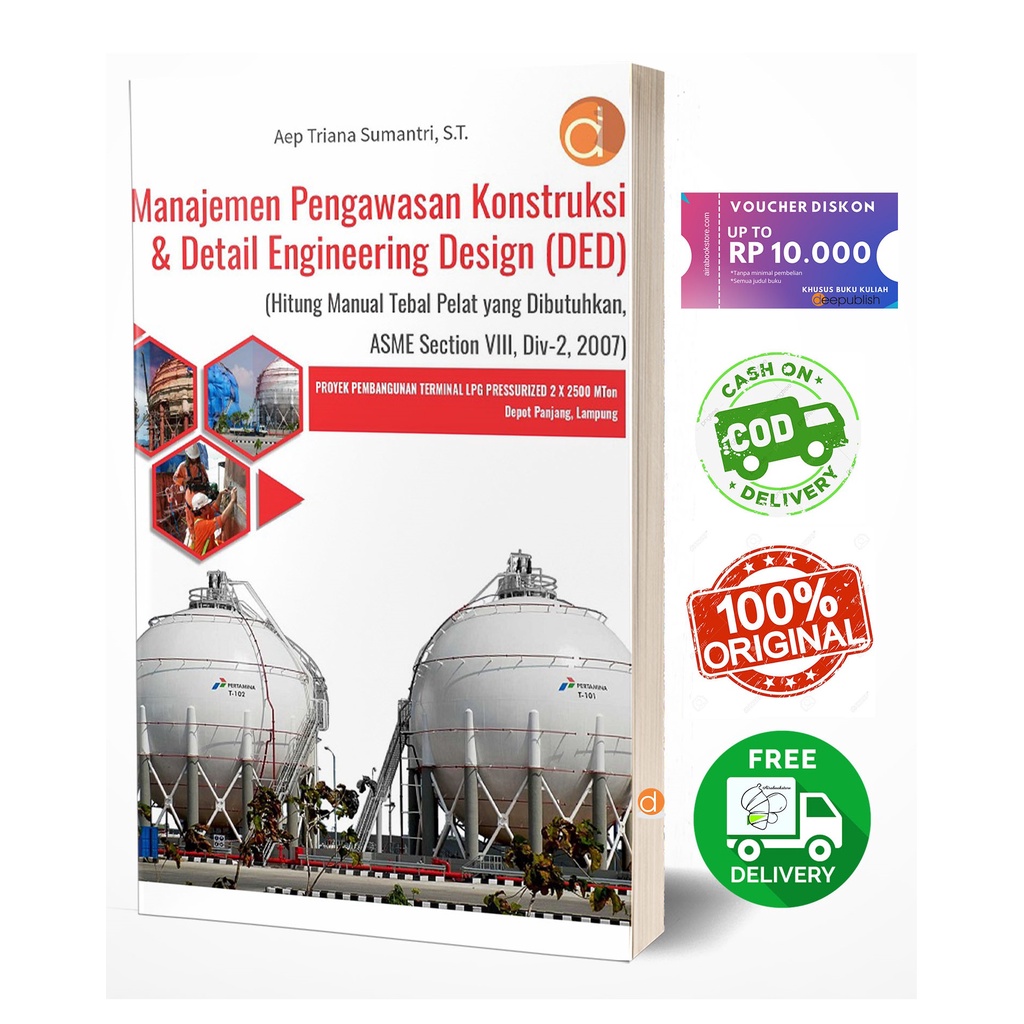 Jual Buku Manajemen Pengawasan Konstruksi Dan Detail Engineering Design ...