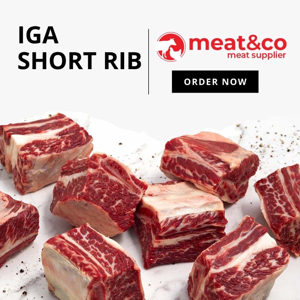 Jual Daging Iga Sapi Short Ribs Impoart AUS Premium Quality 1KG ...