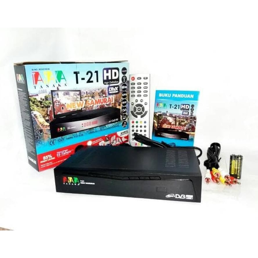 Jual Receiver tanaka t21 Hd new samurai powervu tanbergv2 | Shopee Indonesia