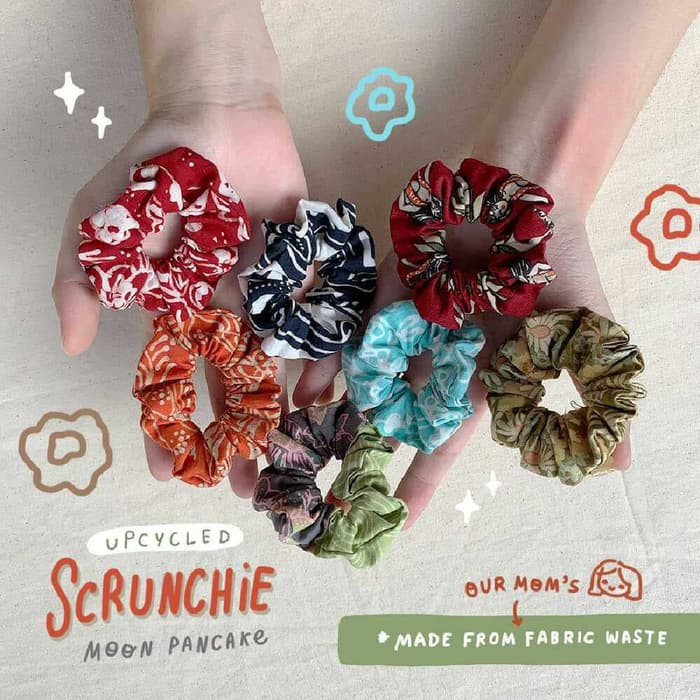 Jual Upcycle Scrunchie - Moon Pancake | Shopee Indonesia