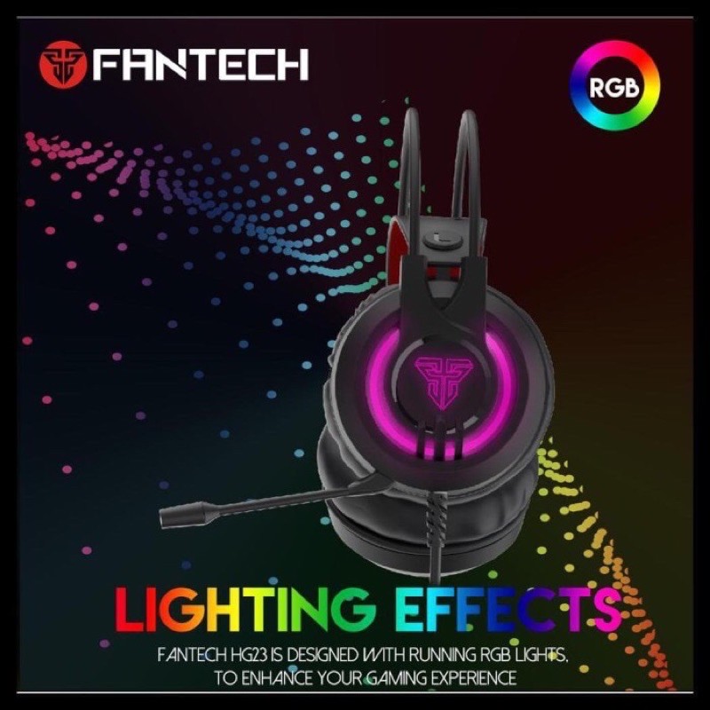 Jual headset gaming fantech HG 20 chief II rgb | Shopee Indonesia