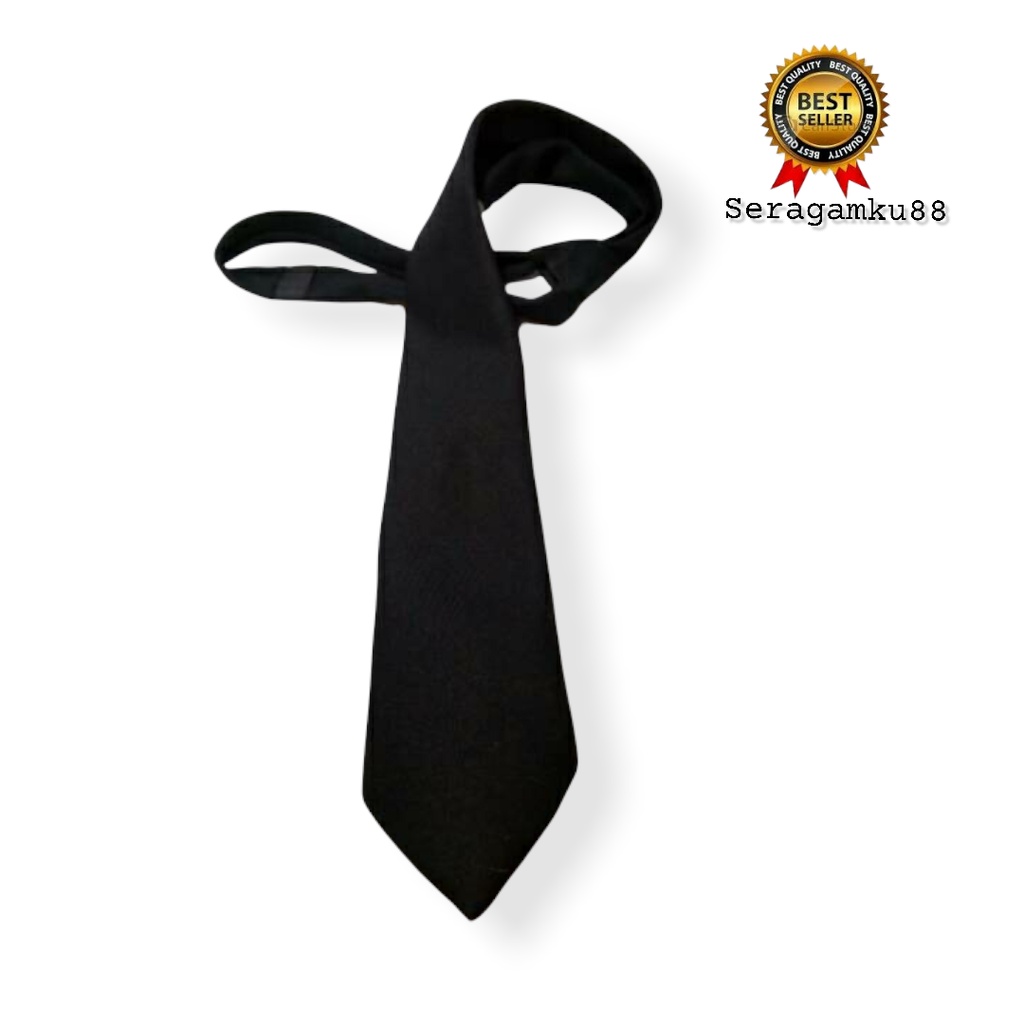 Jual Dasi Hitam Polos premium/Dasi Kerja/Dasi wisuda/Dasi Ospek | Shopee Indonesia