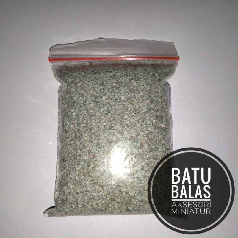 Jual Batu Balas Untuk Aksesoris layout/diorama Kereta Api | Shopee ...