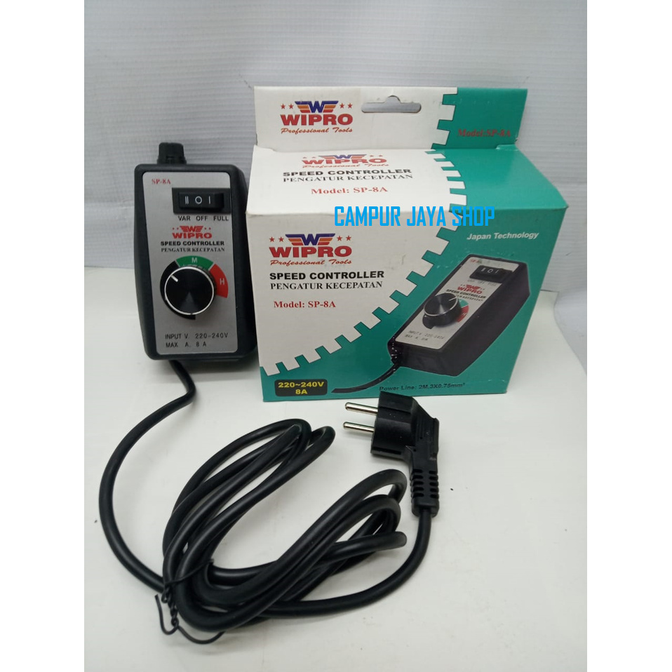 Jual Pengaturan Kecepatan/Speed Control/Putaran Gerinda/Bor/Power/Wipro ...