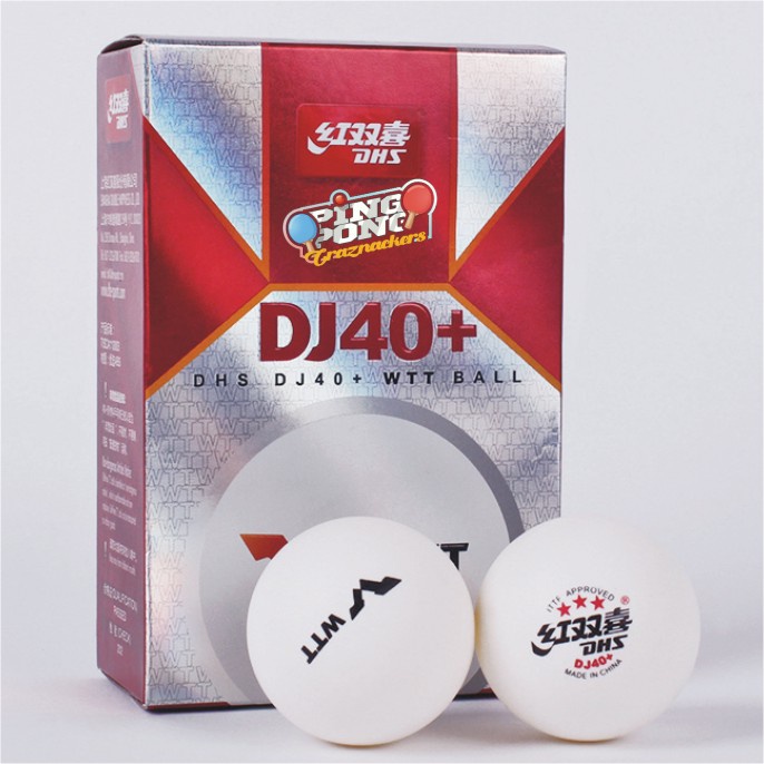 Jual DHS WTT 3-Star DJ40+ Ball-Bola Pingpong Tenis Meja World Table Tennis | Shopee Indonesia